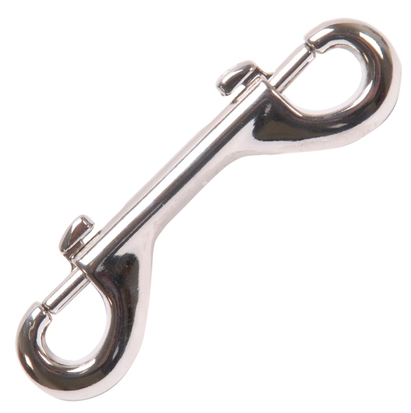 Buy Jeffers Double End Bolt Snaps Online - Nickel Plated / Solid Brass