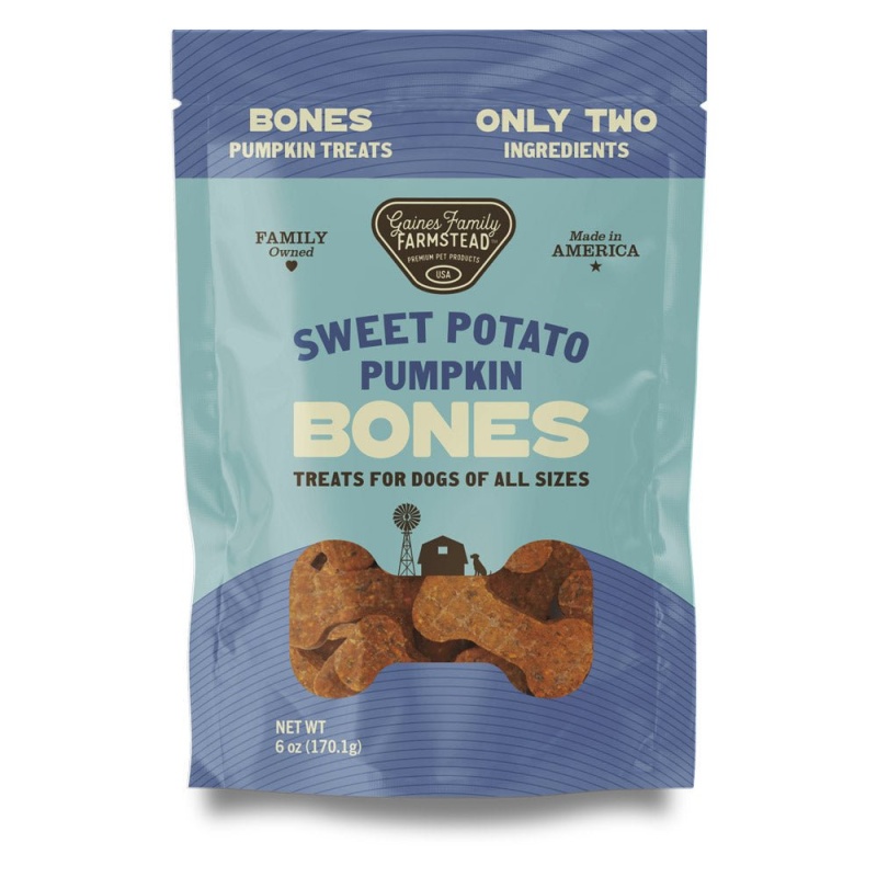 Sweet Potato Bones Dog Treats – All Natural, Limited Ingredient, Oven ...