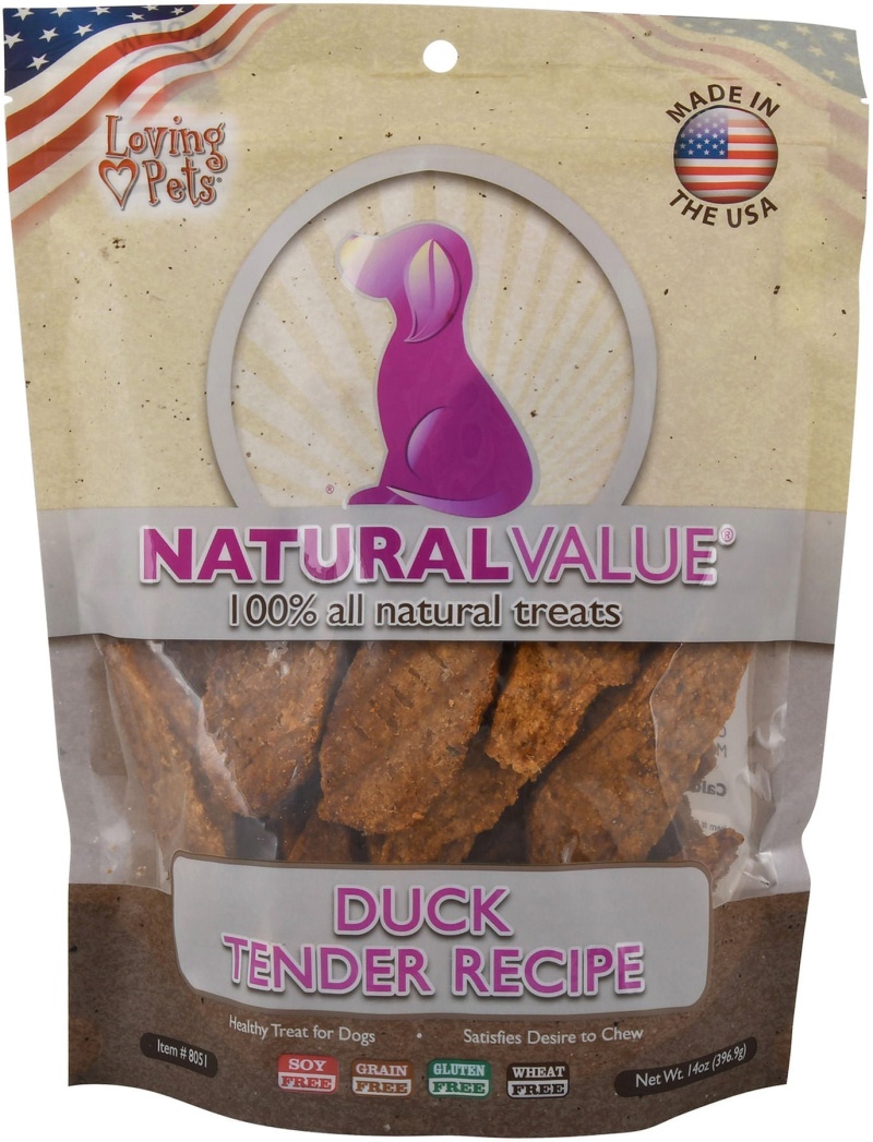 Natural Value Soft Chew Dog Treats – All-Natural, Grain-Free, 14 Oz