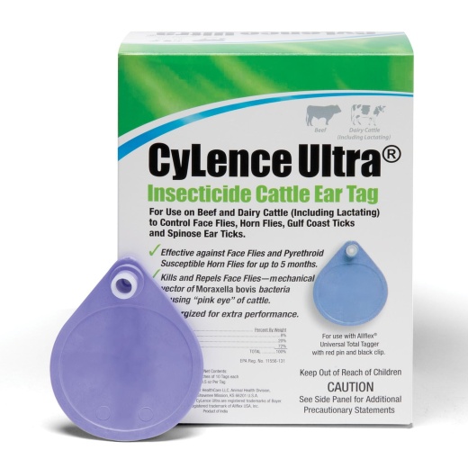 Buy CyLence Ultra Insecticide Ear Tags Online - Effective Fly and Tick ...