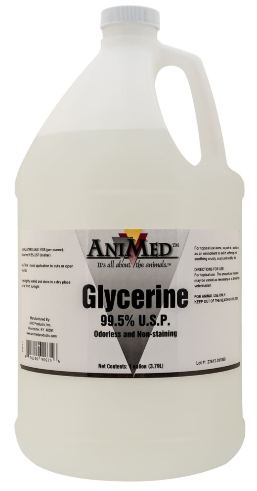 Buy AniMed Glycerine 99.5%, Gallon Online for Topical Animal Care