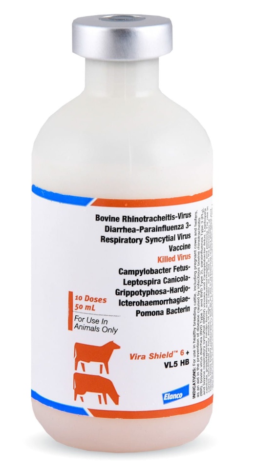 Buy Vira Shield 6 + VL5 HB Cattle Vaccine Online | Comprehensive ...
