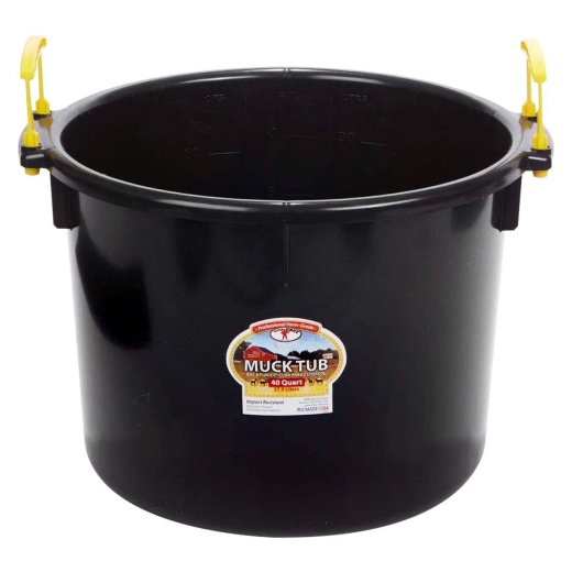 Little Giant Muck Tub – 40 & 70 Quart Heavy Duty Muck Bucket With ...