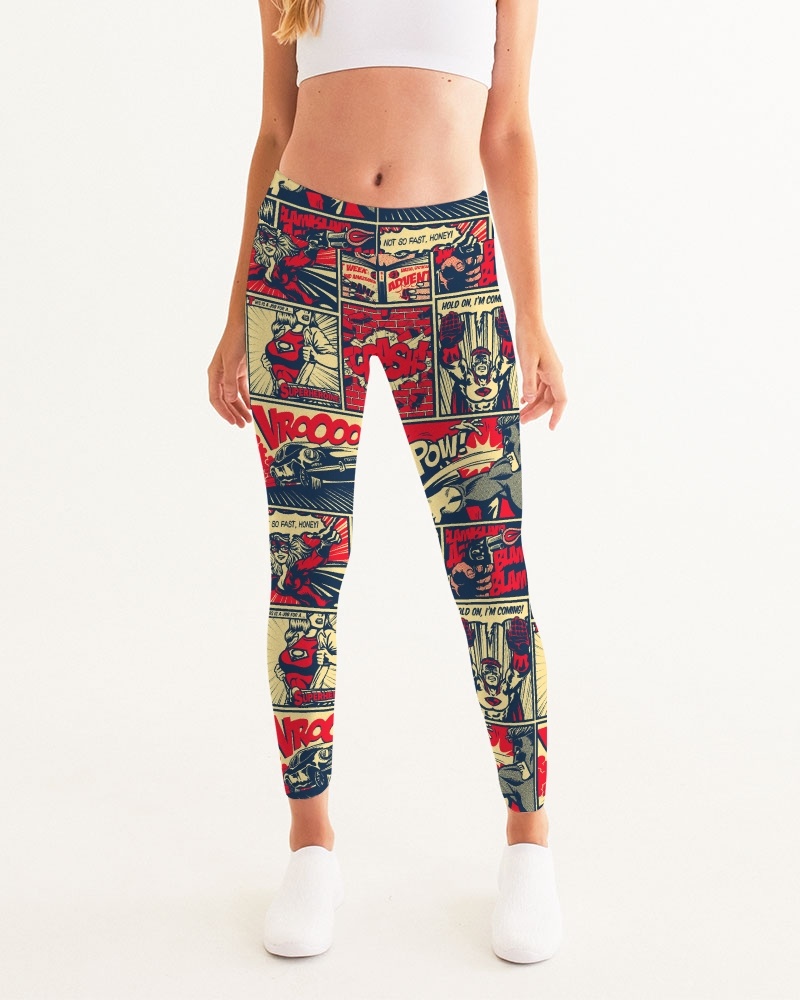 Buy Women's Yoga Pants Comic Art Online