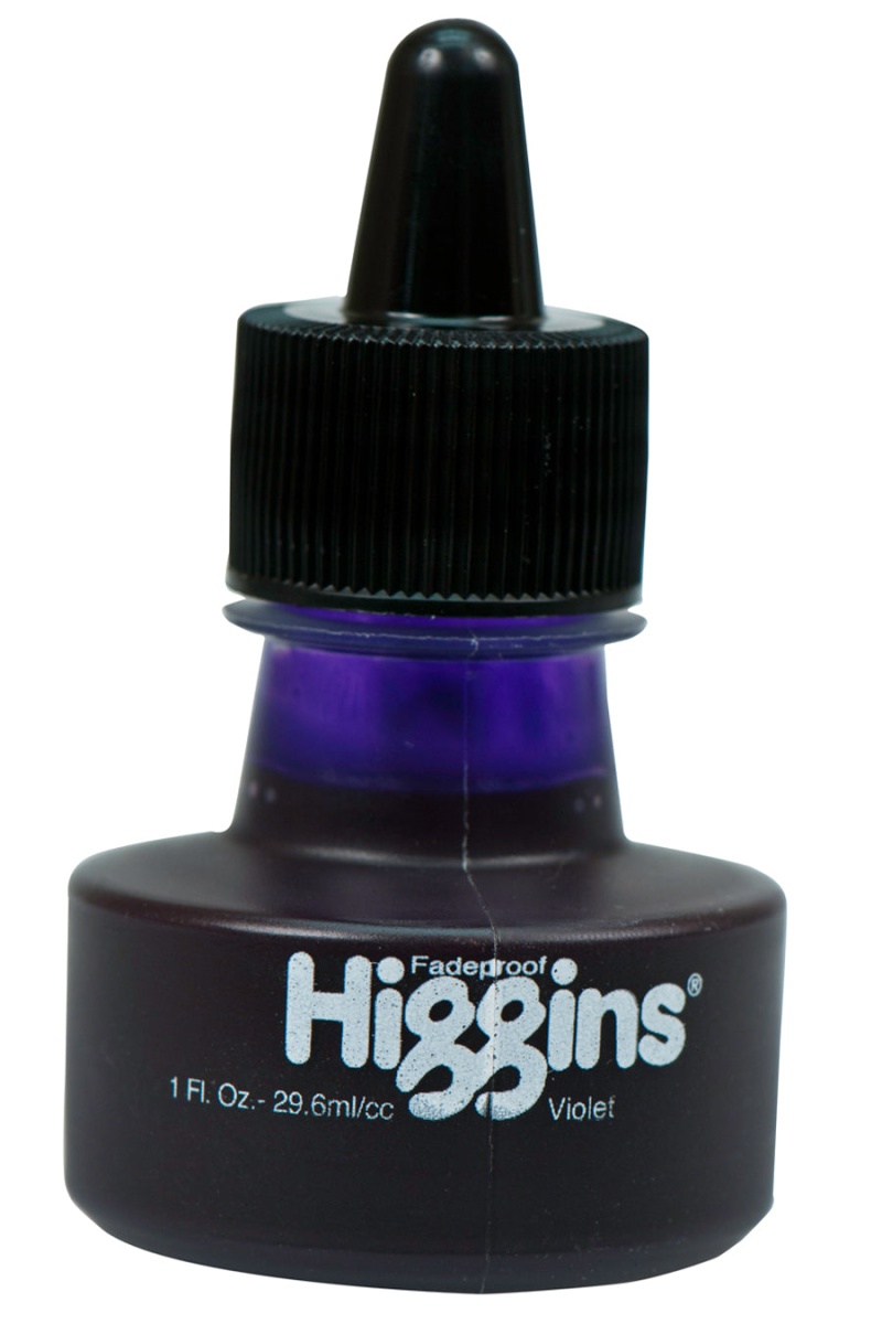 Buy Higgins Violet Dye Based Ink 1Oz Online - Premium Art Supply