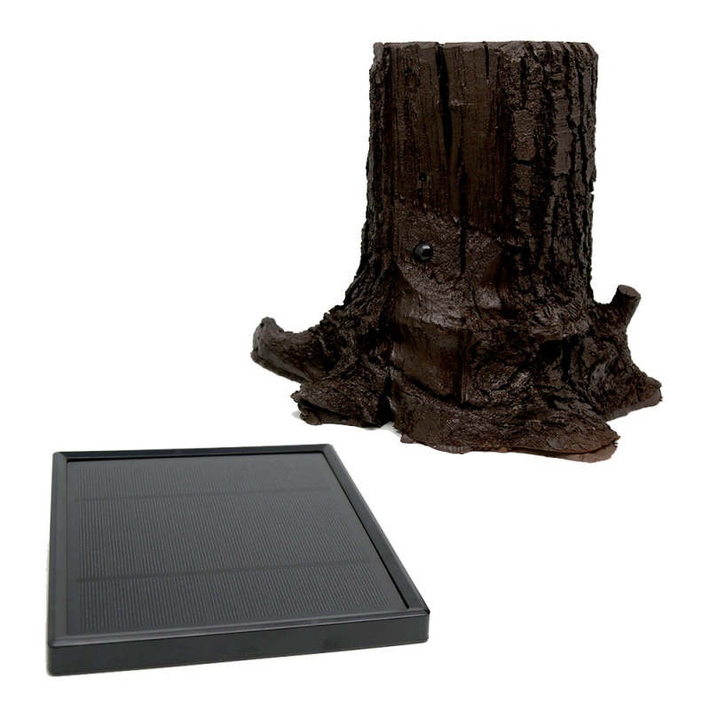 Buy Sg Xtreme Life Solar Landscape Tree Stump Hidden Camera Online