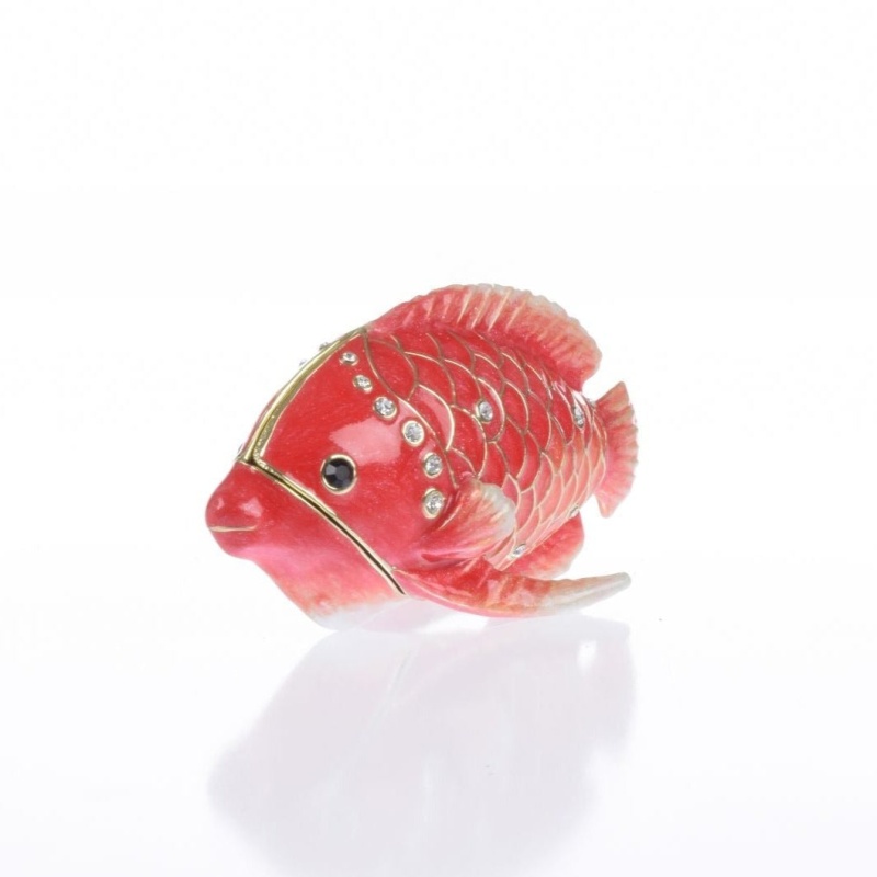 Red Snapper Fish Trinket Box