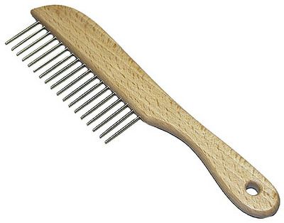 Omni Steel Cocker/Poodle Comb - Ultimate Grooming Tool for Dog Owners