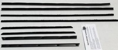1962-63 Nova Convertible Window Felts Replacement Style - Buy Online