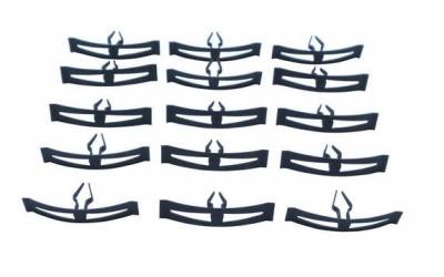 Buy Hood To Cowl Seal Clips Steel Online - Restore Your Classic Car