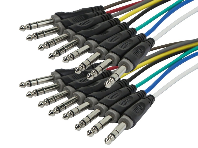 Buy 8-Channel 1/4Inch Trs Male To 1/4Inch Trs Male Snake Cable Online ...