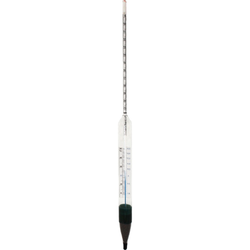 Brix Hydrometer (9 To 21) With Correction Scale