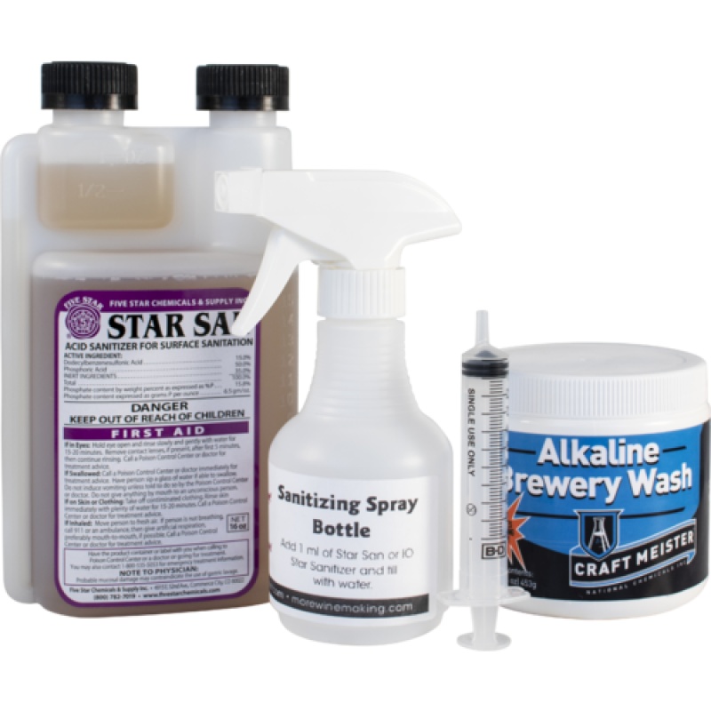 Cleaning And Sanitizing Kit
