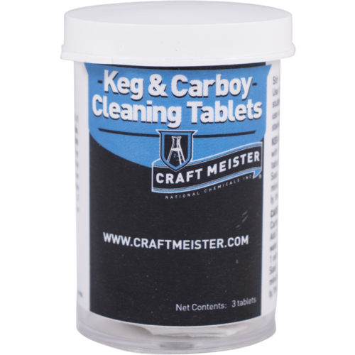 Buy Craft Meister Keg and Carboy Cleaning Tablets Online