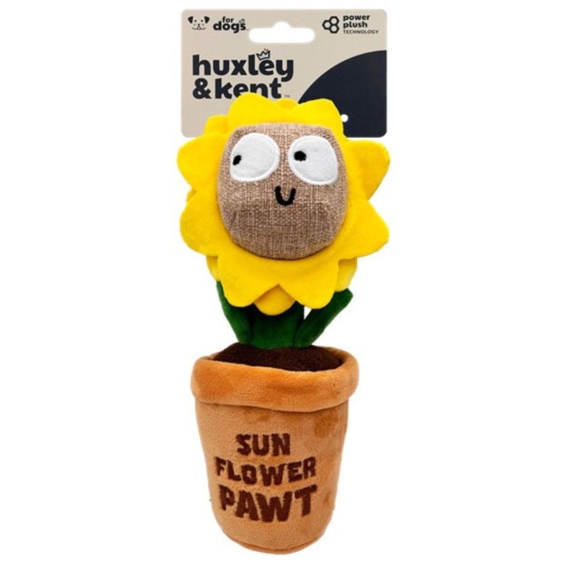 H&K Seek 'N Treat D Sunflower Pawt Large Plush Squeak Crinkle