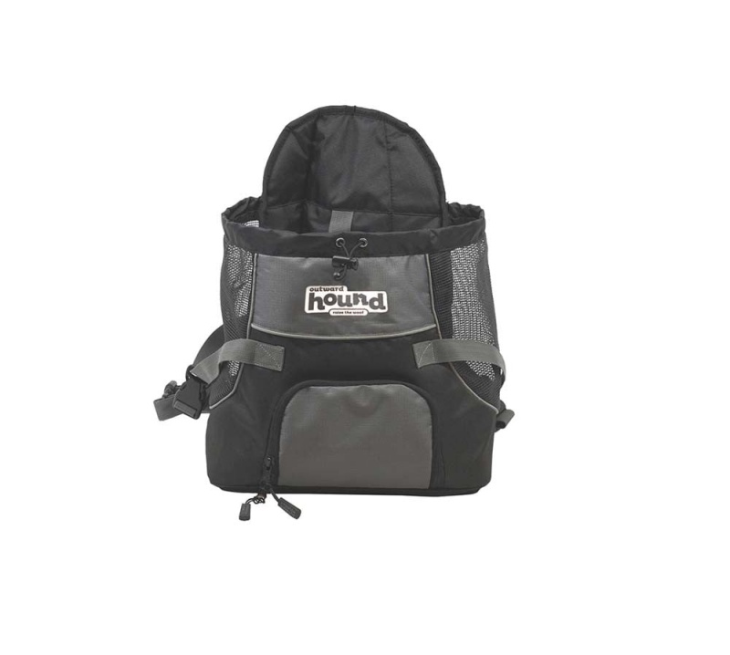 Outward Hound Pooch Pouch Dog Front Carrier Gray 1Ea/Sm, 8.88In X 12 In
