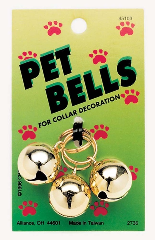 Buy Coastal Round Cat Bell Gold 1 In 3 Pack Online