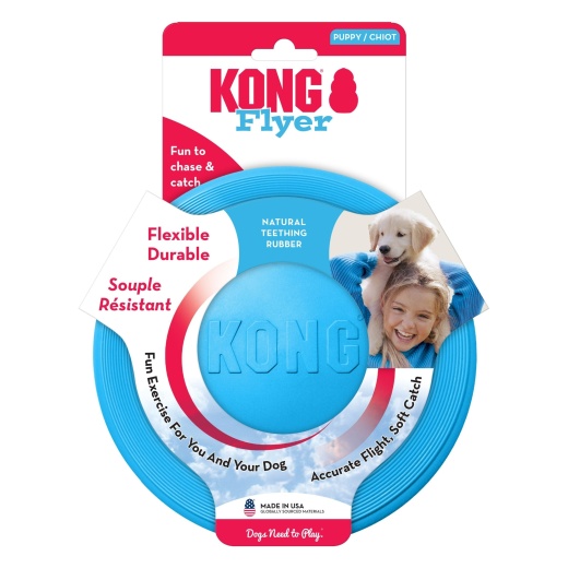 Kong Flyer Dog Toy Assorted 1Ea/Puppy