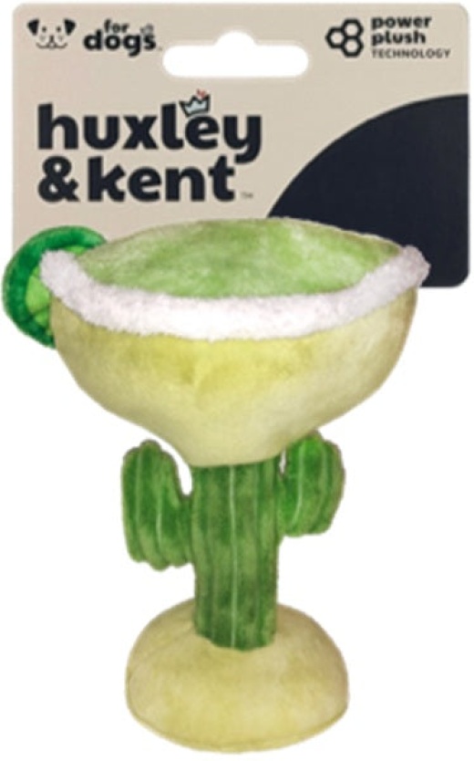 H&K Power Plush Dog Margarita Loco Small Squeak Crinkle