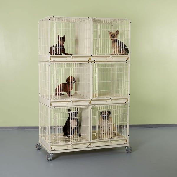 Proselect Modular 3-Tier Cage Bank Kit