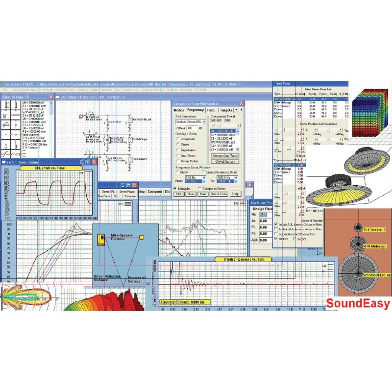 Soundeasy V30 Loudspeaker Design Software With Usb Key