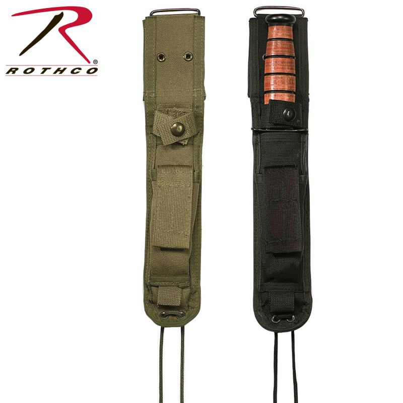 Rothco G.I. Type Enhanced Knife Sheaths Color: Olive Drab