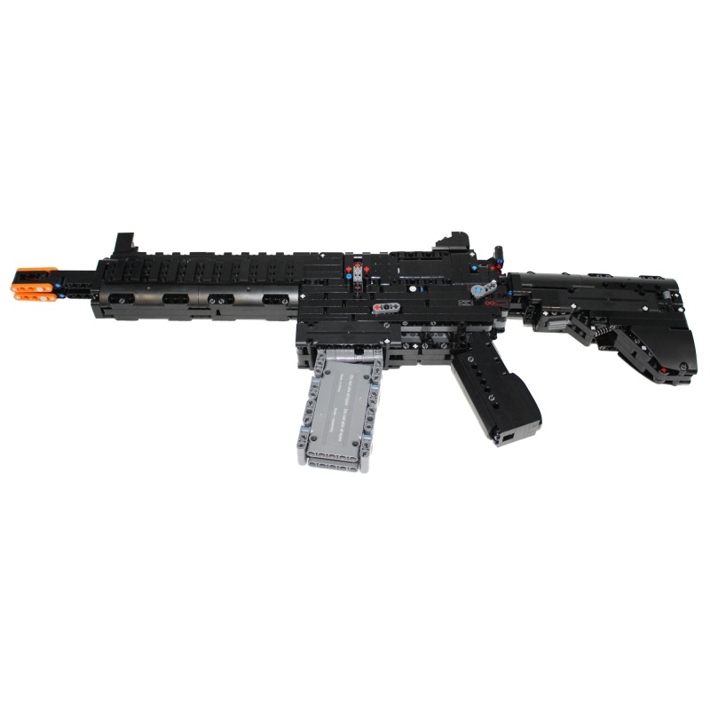 Caliber Gourmet, Building Blocks Machine Gun Toy, Multi Color