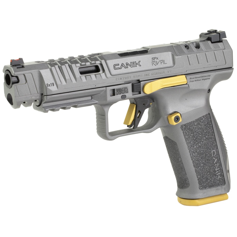 Canik, Sfx Rival, Striker Fired, Semi-Automatic, Polymer Frame Pistol, Full Size, 9Mm, 5" Barrel ...