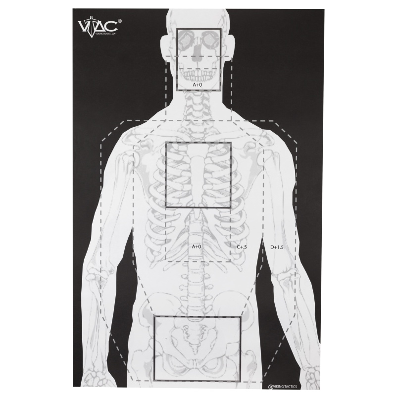 Action Target, Vtac-P, Viking Tactics Double Sided Advanced Training ...