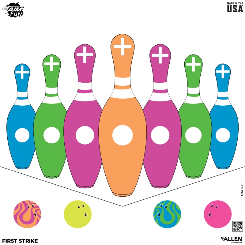 Allen Company, Triggering More Fun Ez Aim, Paper Target, 9 Pack, 12"X12 ...