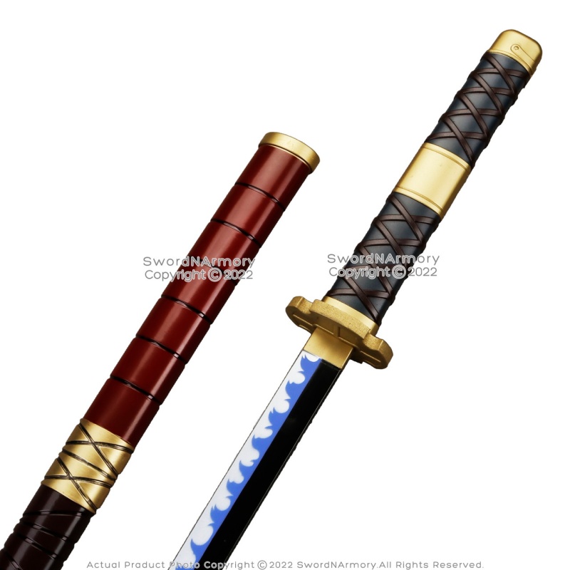 Official License One Piece 41" Foam Roronoa Zoro Katana Anime Swords ...
