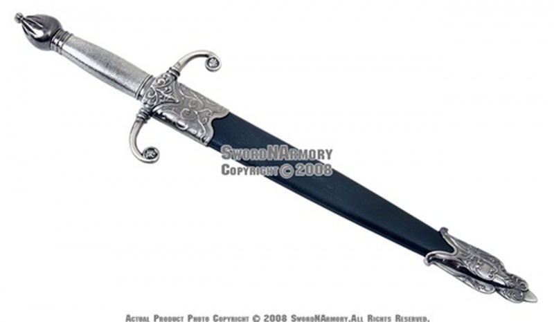 15.75" Medieval Crusader Knight Short Sword Historic Misericord Dagger ...