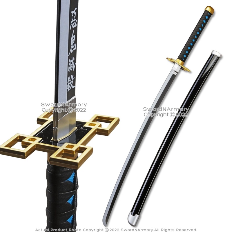 40" Abs Plastic Blade Muichiro Tokito Nichirin Katana Samurai Sword ...