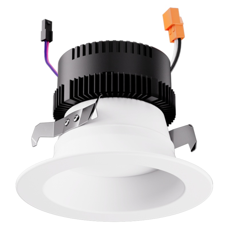 1500 Lumen Max - 18 Watt Max - Ply System 4 In. Wattage And Color ...