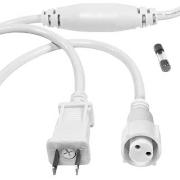 1/2 In. LED Rope Light Power Cord