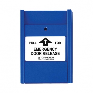 Buy Camden CM-701 1-Gang Box Mount 1NC Blue Pull Station Online
