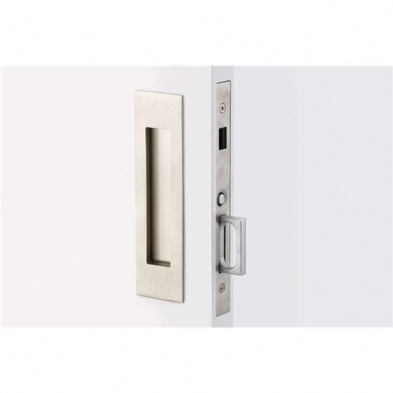 Emtek 215 Narrow Modern Rectangular Mortise Pocket Lock - Buy Online