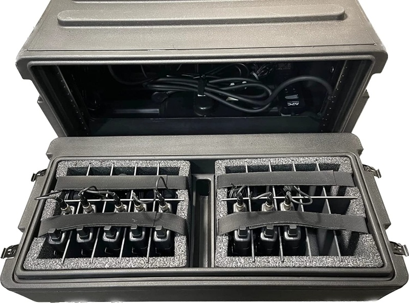 Buy Roto Molded Rolling Rack Case With Belt-Pack Transmitter And ...