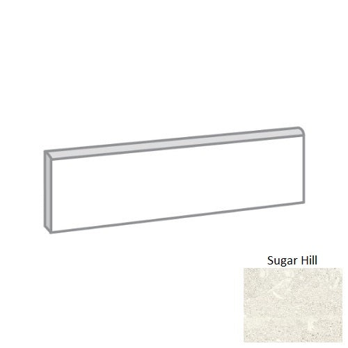 Uptown Sugar Hill Porcelain Floor & Wall Trim - 3" X 12" Bullnose ...