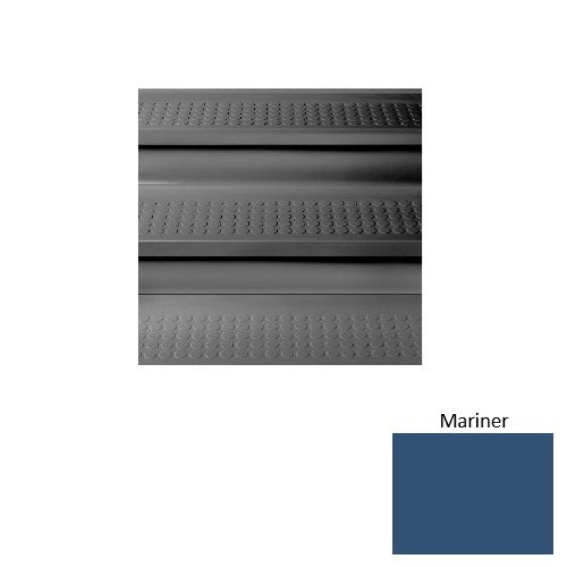 Solid 98 Mariner Vantage Raised Circular Rubber (Sq) Stair Tread With ...