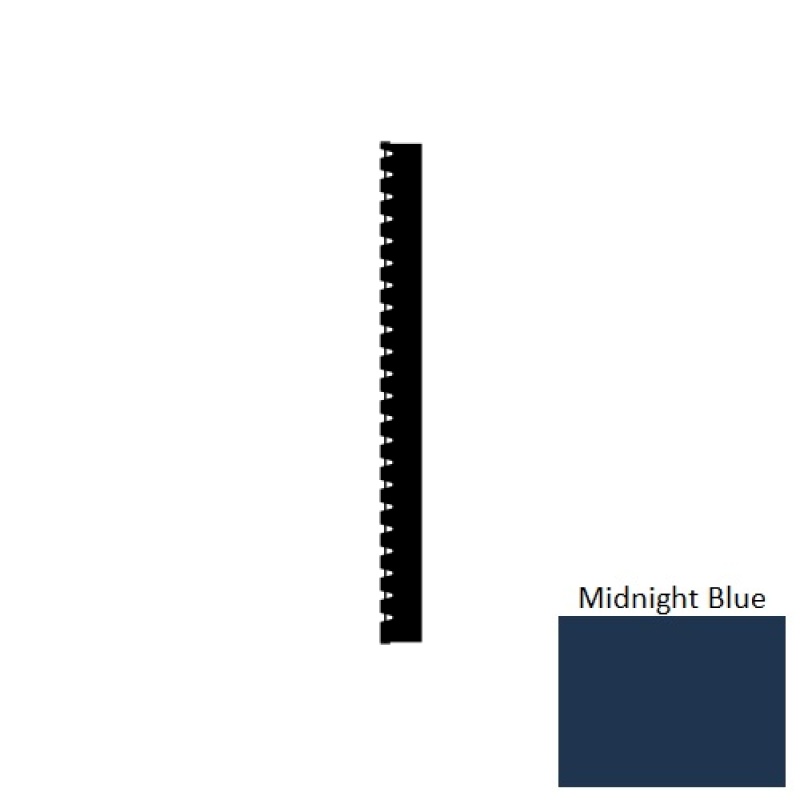 Base Sculptures Midnight Blue Icon Sci Rubber Wall Base - 4" X 8 Ft X 3 ...