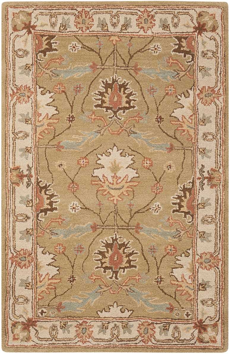 Buy India House Sage IH76 Wool Farmhouse Area Rug Online - 8 Ft x 11 Ft