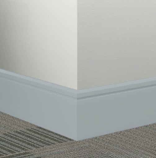 Johnsonite Drizzle Rubber Millwork Contoured Wall Base - 8" X 96" X 1/4 ...