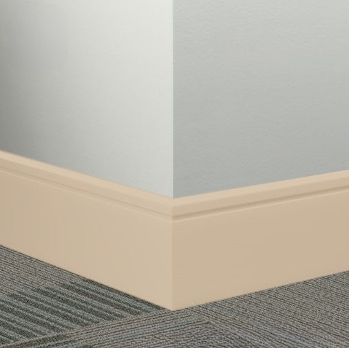 Johnsonite Silk Rubber Millwork Contoured Wall Base - 4 1/4" X 96" X 1/ ...