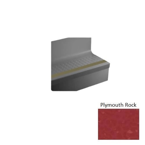 Johnsonite Plymouth Rock Raised Round Rubber Moulding / Trim - 19" X 96 ...