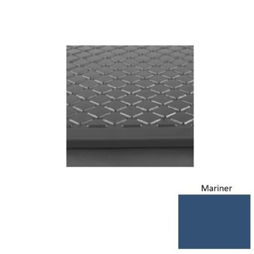 Solid 30 Mariner Rubber (Sq) With Galley Red Abrasive Strip Stair Tread ...