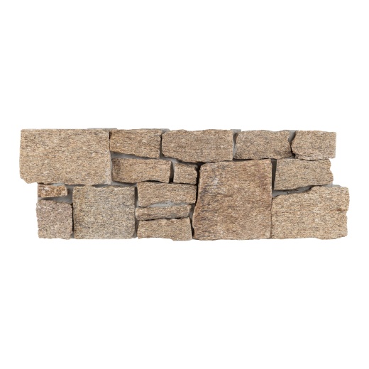 Tigerskin Yellow Granite Ledgestone - Natural Cleft Face, Gauged Back ...