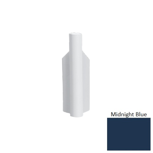 Mcb Midnight Blue Rubber Moulding / Trim - 2 3/4" Mini Outside Corner ...