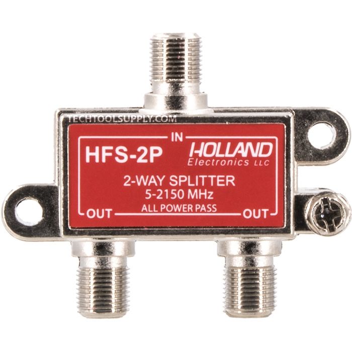 Holland 2-Way Splitter Power Pass - Buy Online