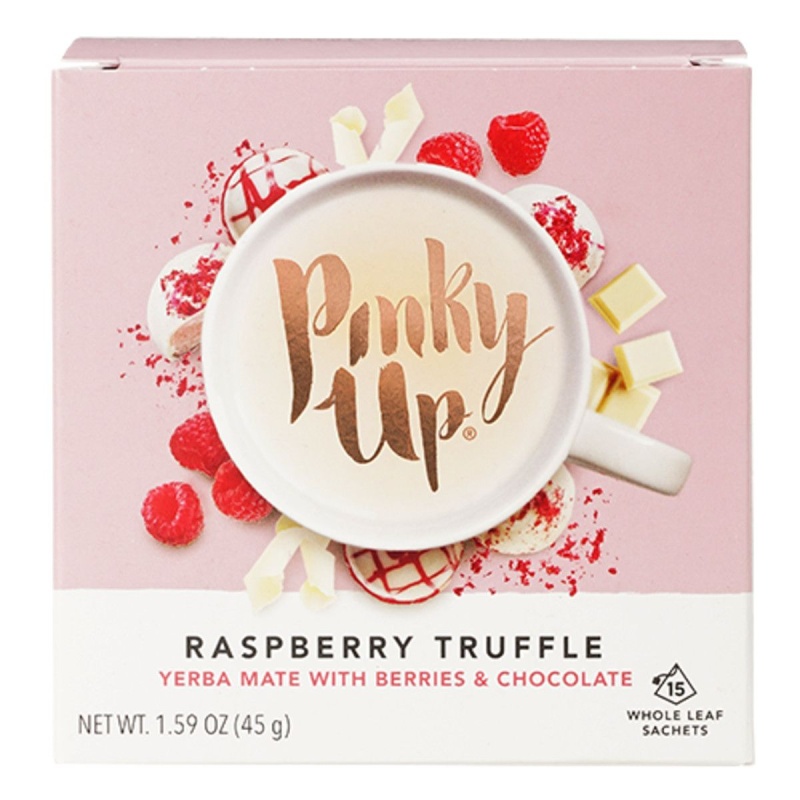 Raspberry Truffle Pyramid Tea Sachets By Pinky Up